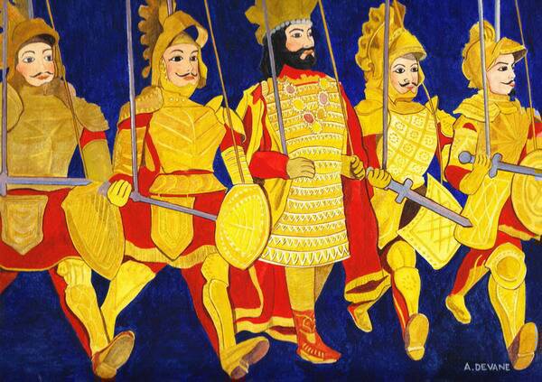 Irish art | Sicilian Warrior P... by Andy Devane