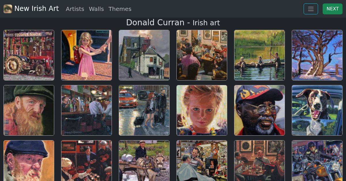 American Artist | Donald Curran, USA
