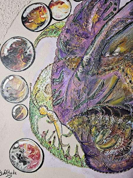 Irish Art | Out of The Chrysalis by Huda Ghoul
