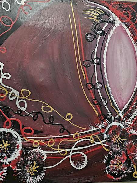 Irish Art | The Eye of Freedom by Huda Ghoul