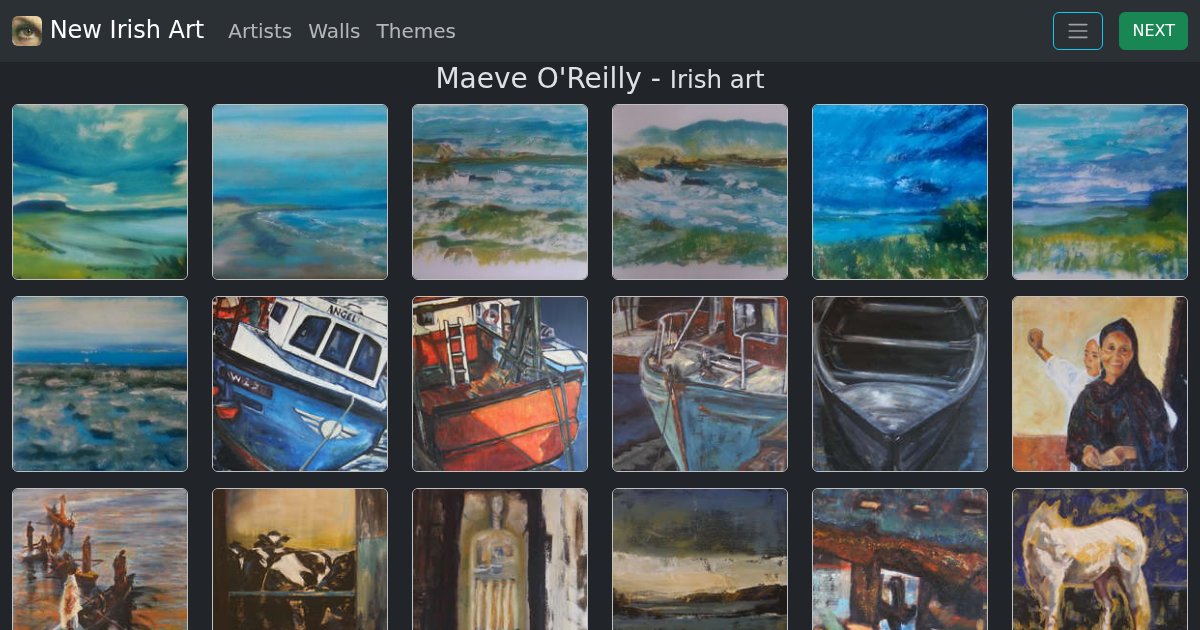 Irish Artist | Maeve O'Reilly | Mayo and Carlow