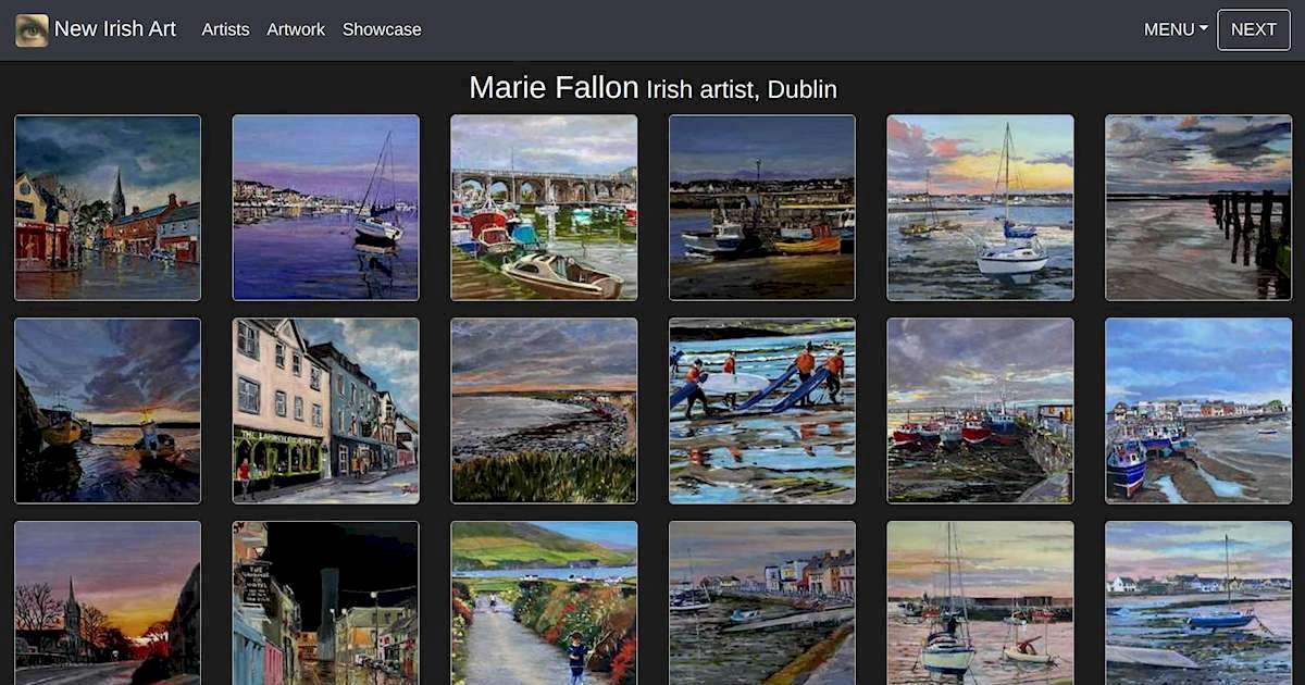 Irish art - Marie Fallon, Dublin