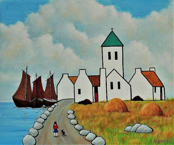 Irish artist Patrick Quinn, Belfast