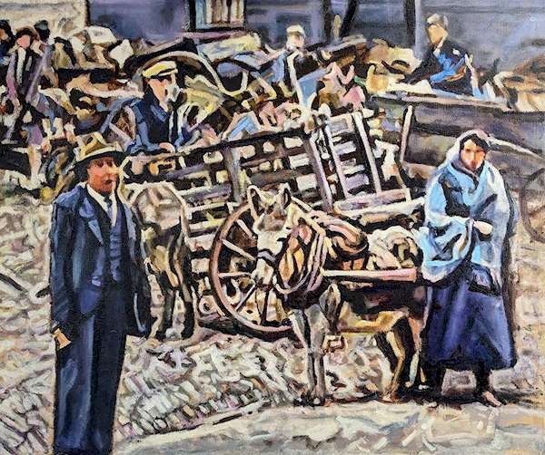 Irish Art Gallery Wall