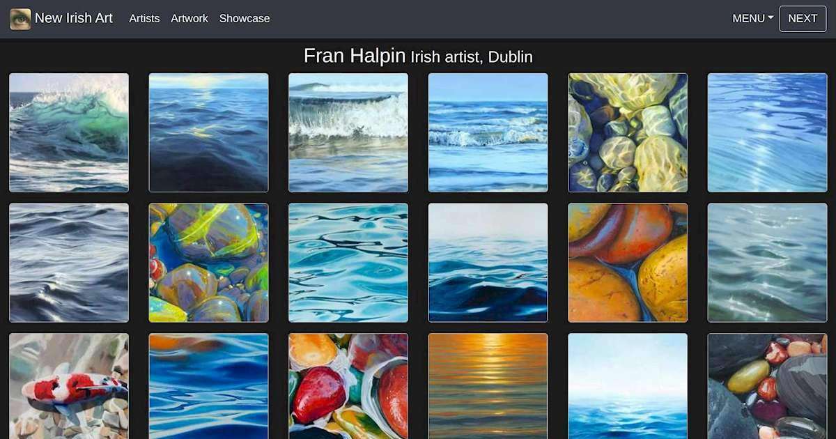 Irish artist - Fran Halpin - Dublin