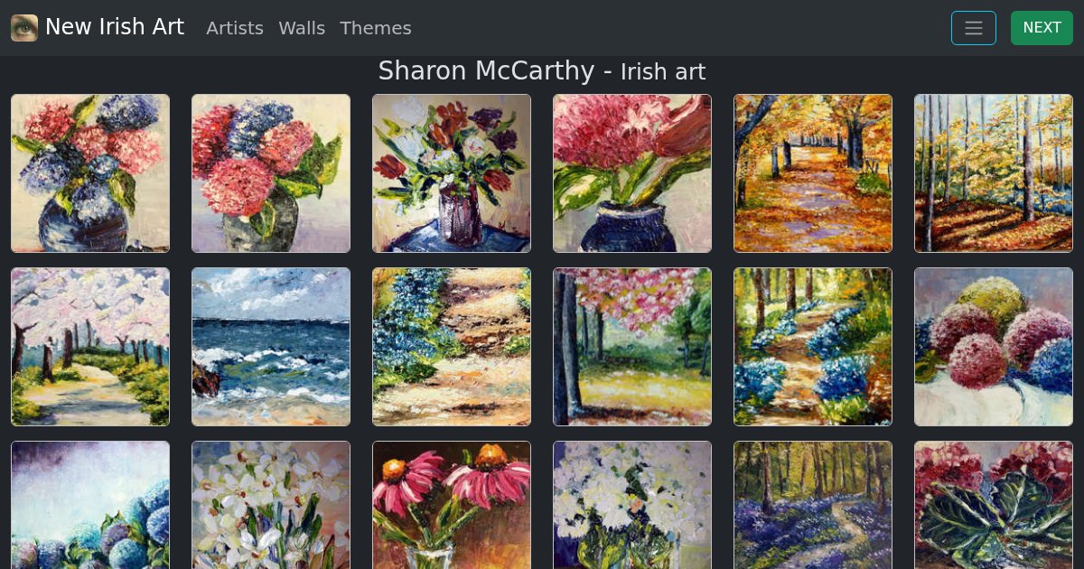 Irish Artist | Sharon McCarthy's Online Gallery